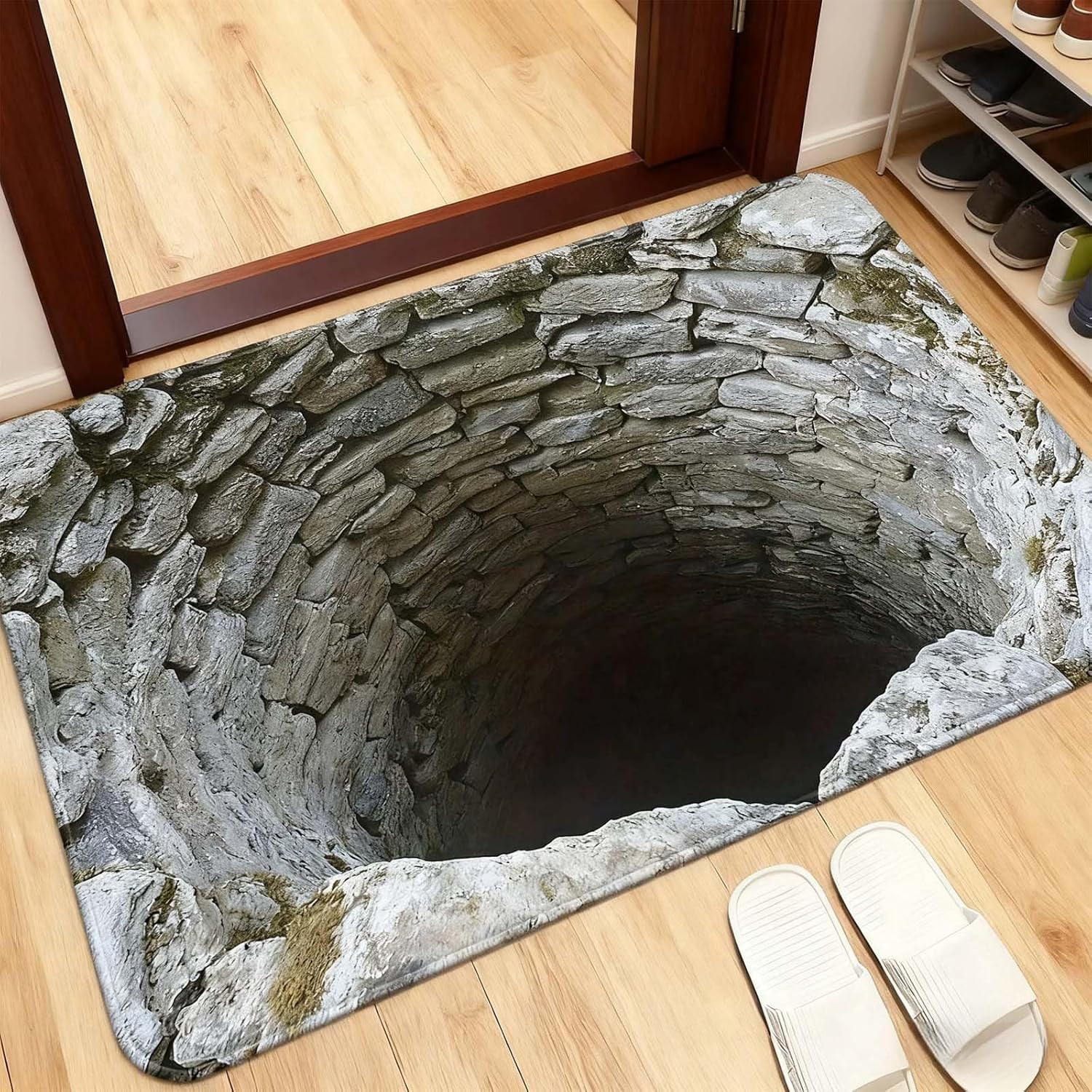 3D Optical Illusion Rug Hole, 3D Hole Carpet & Area Rug, Rugs That Look Like A Hole in The Floor ...
