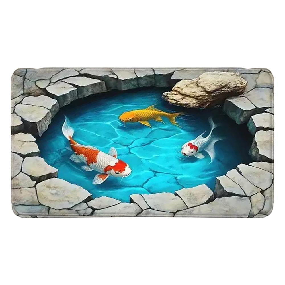 3D Optical Illusion Rugs, Realistic Hole Rug That Looks Like a Hole in The Floor, Non Slip ...