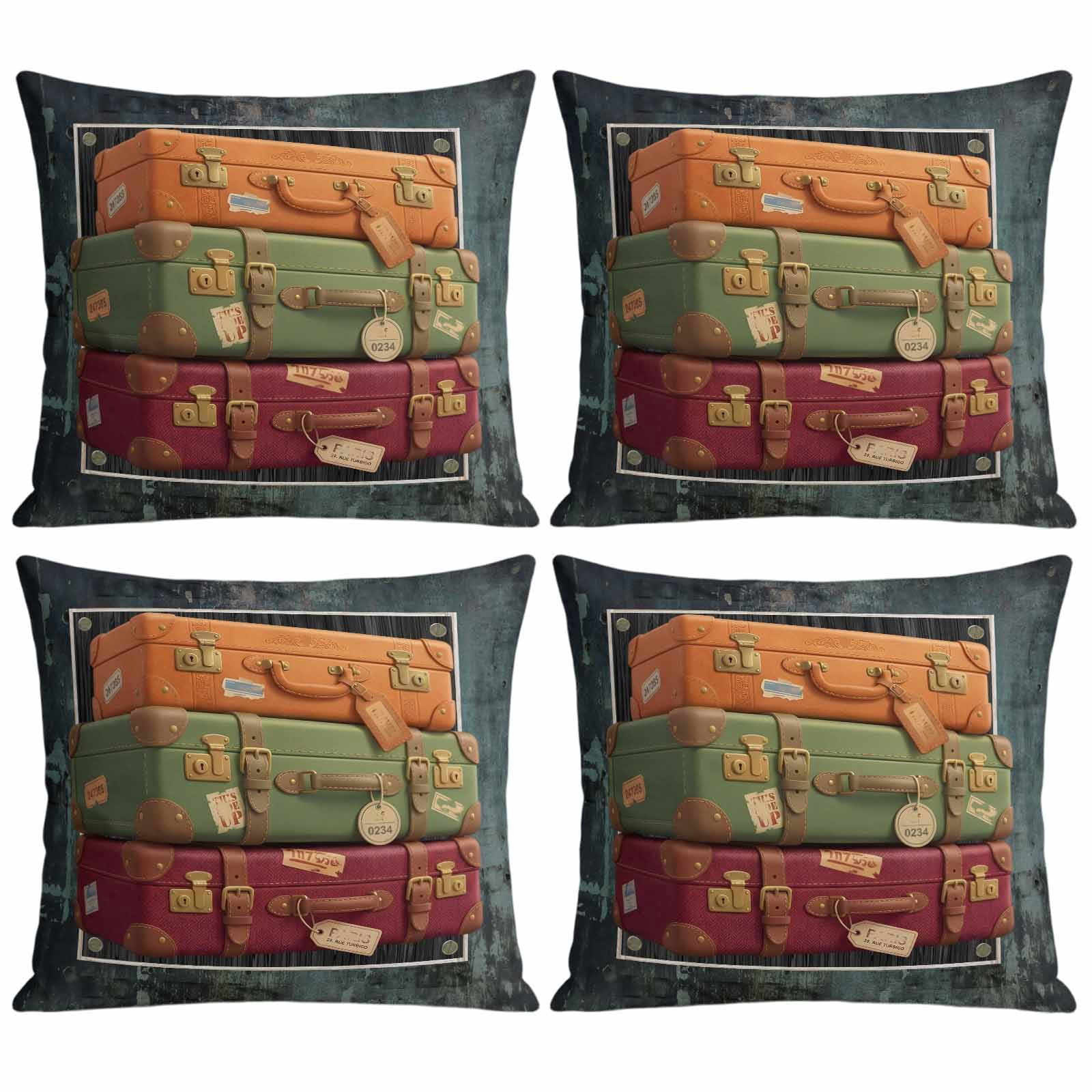 3D Optical Illusion Throw Pillow Covers 20 x 20 Inch Pillow Covers Set ...