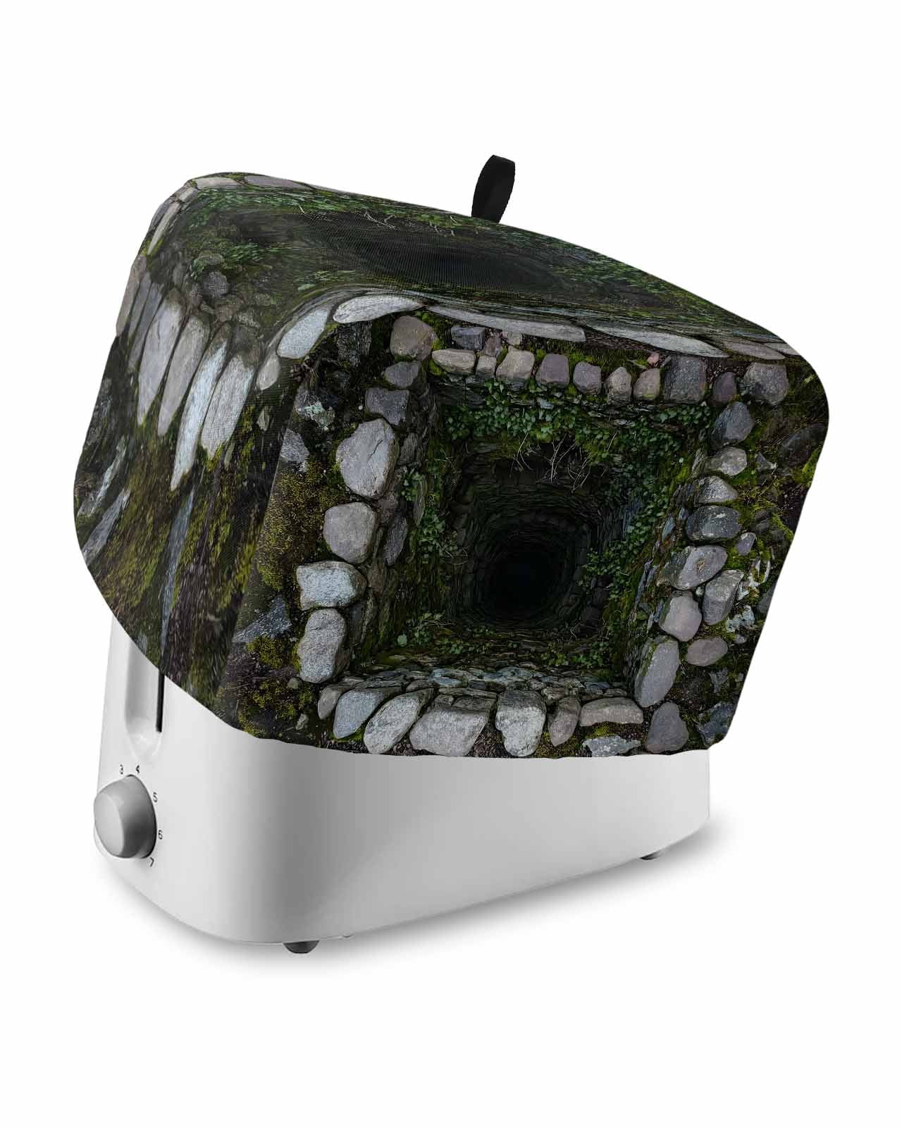 3D Optical Illusion Toaster Cover 4 Slice, Large Kitchen Appliance ...