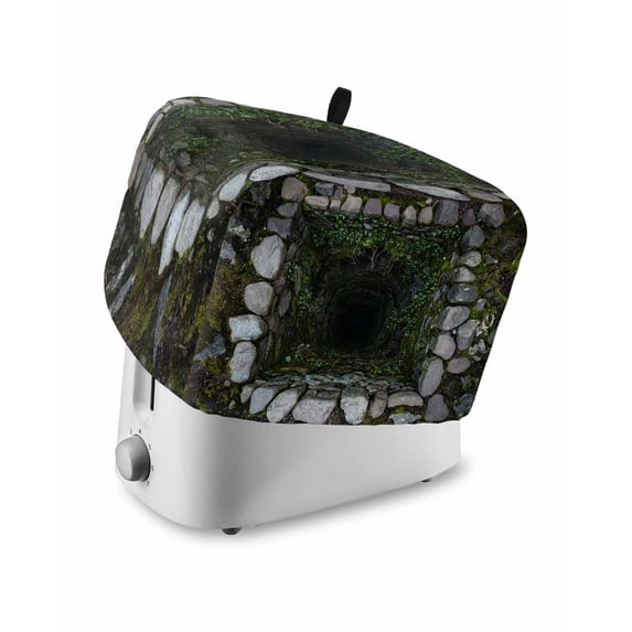 3D Optical Illusion Toaster Cover 4 Slice, Large Kitchen Appliance ...