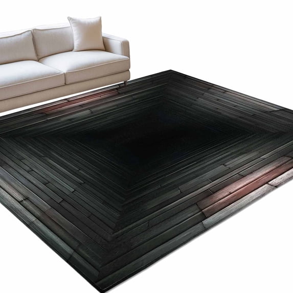 3D Optical Illusion Washable Rug 2.7x5 Area Rug for Living Room Bedroom ...