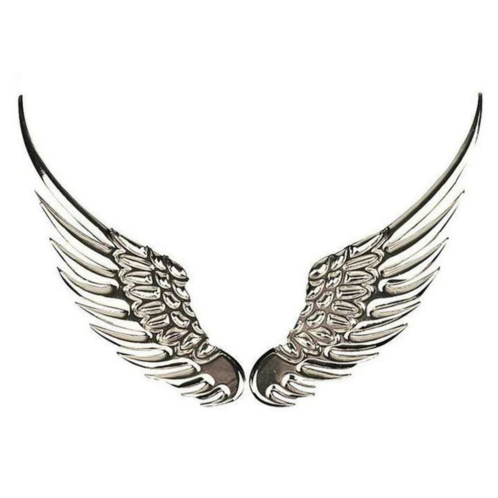 3D PVC Decal Car Motorcycle Creative DIY Wing Scratch Sticker - Walmart.com