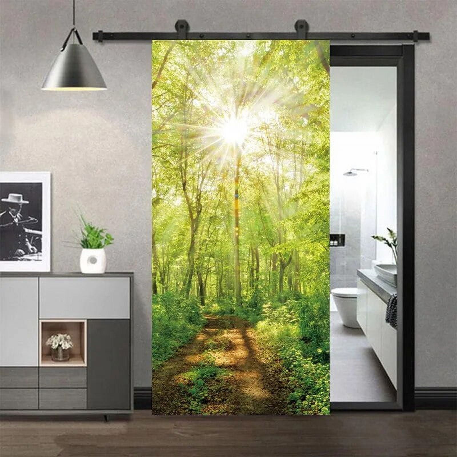 3D PVC Door Sticker Self-Adhesive Graffiti For Removable Wallpaper ...