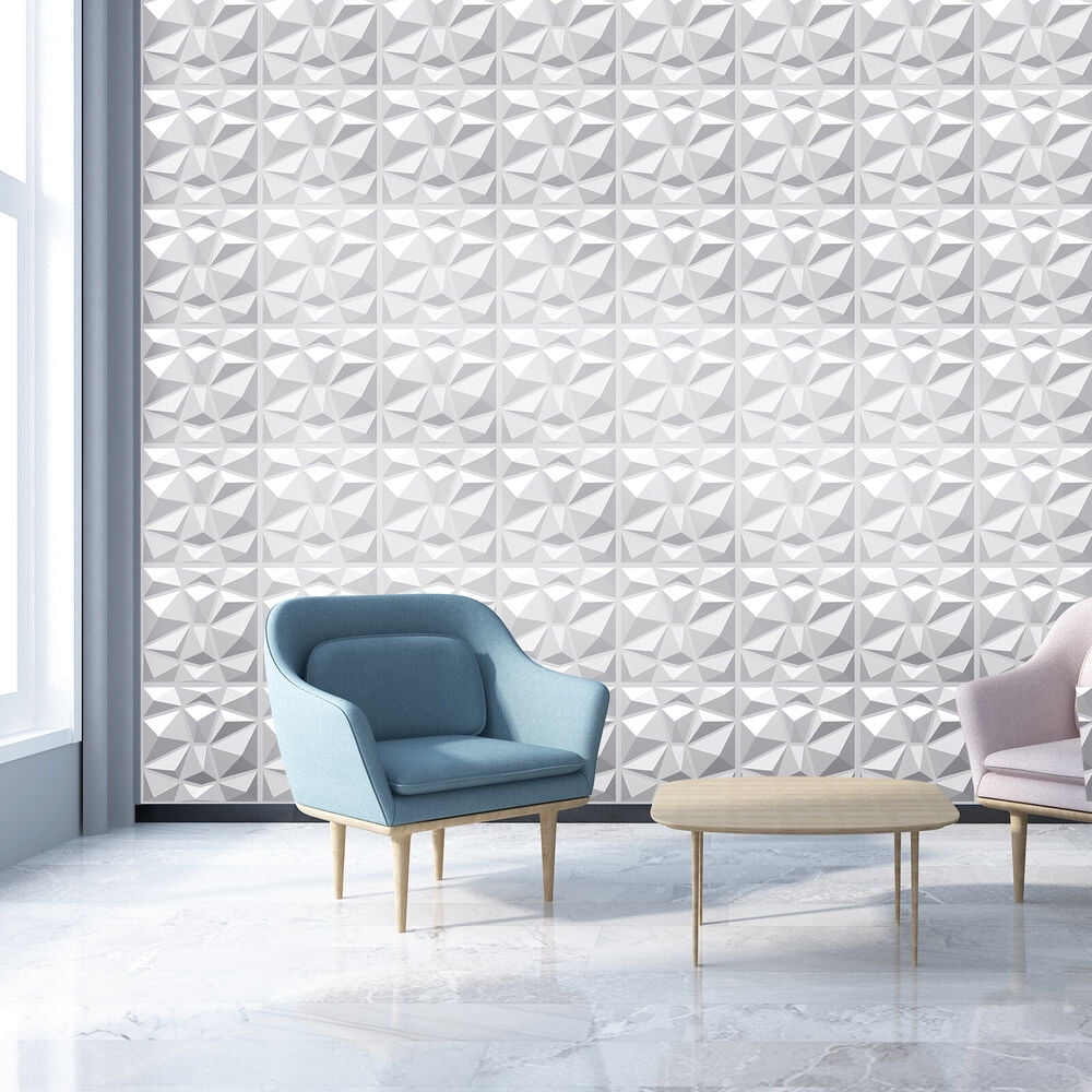 3D PVC Wall Panels Wallpaper Fireproof Waterproof 12/24/36pcs Cover to ...