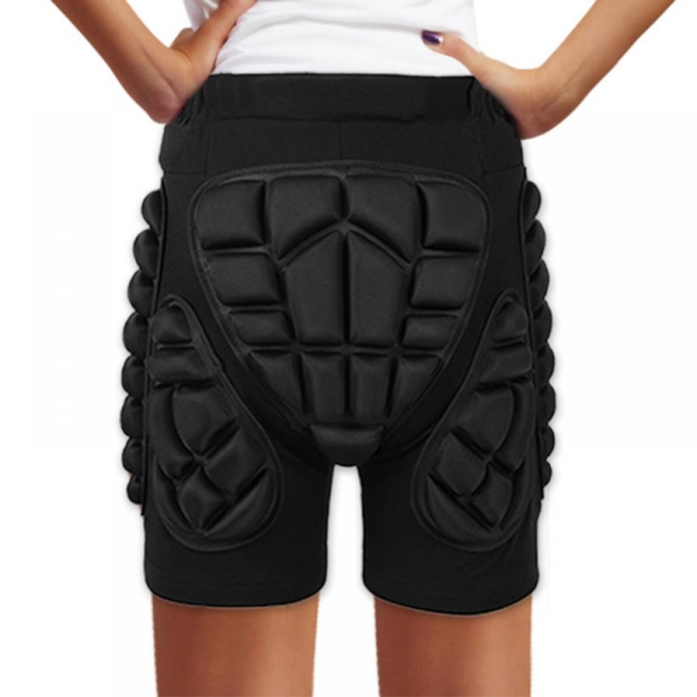 3D Padded Protective Shorts Hip Butt EVA Pad Short Pants Heavy Duty ...