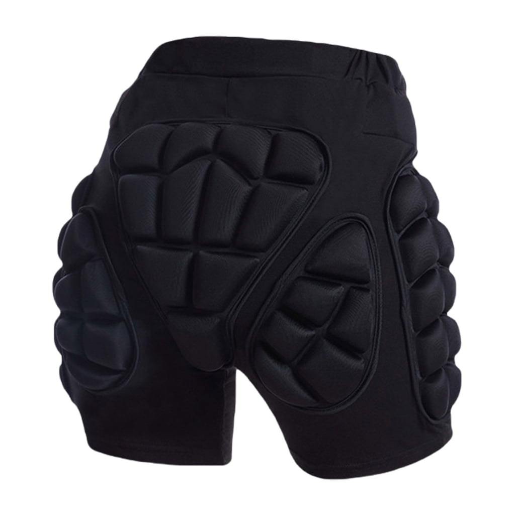 3D Padded Protective Shorts Hip Butt Pad Shorts Protective Gear Guard ...