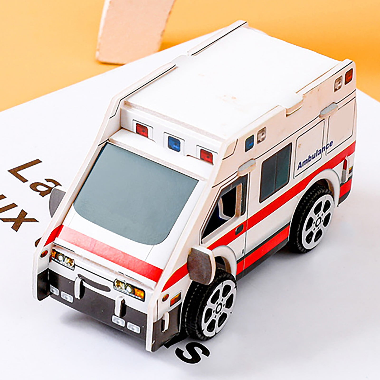 3D Paper Puzzle Assorted Cars 3D Cardboard Model Car Kit DIY Set For ...