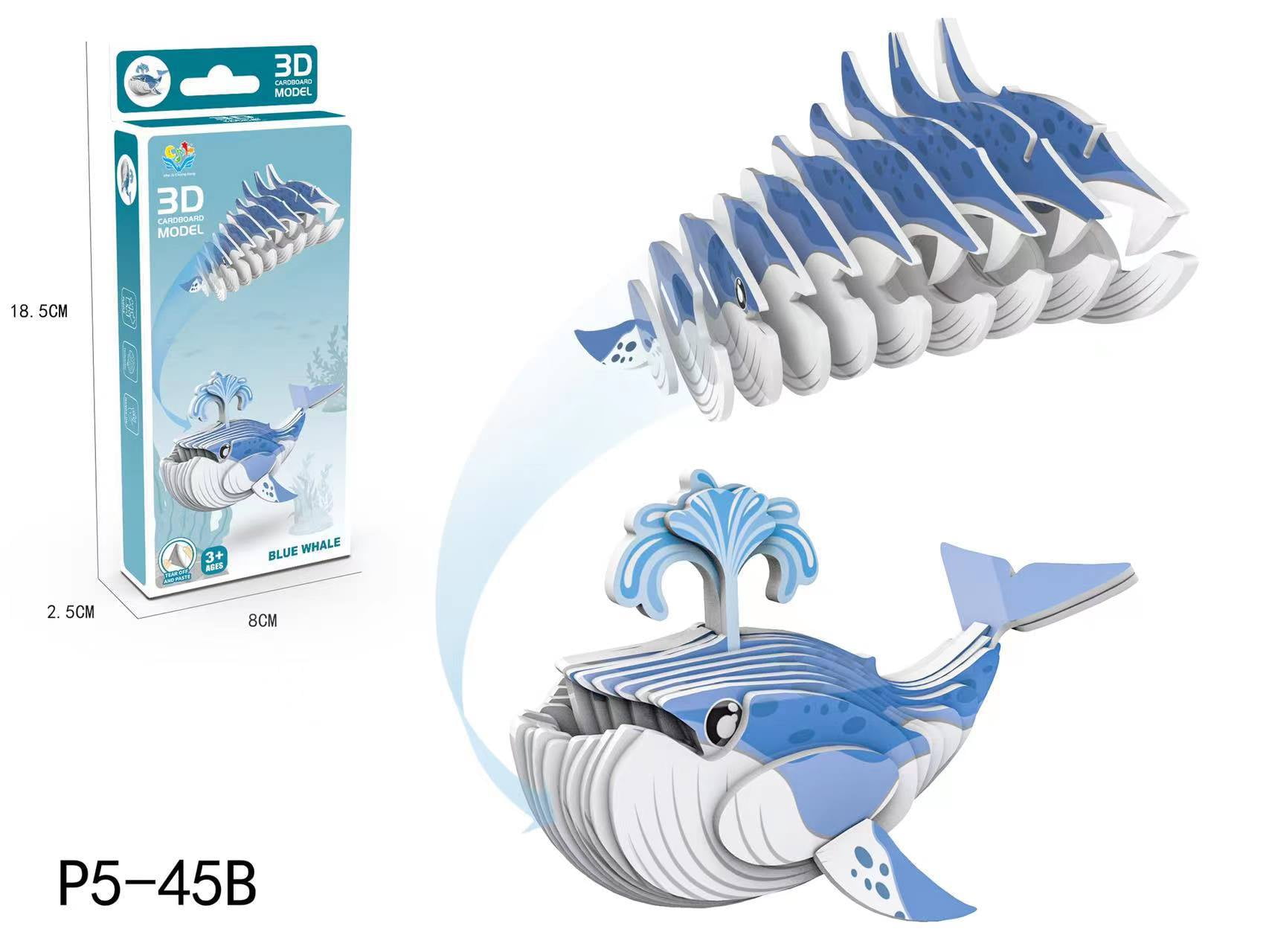 3D Paper Puzzle for Kids – DIY Advanced Educational Toy for Children ...