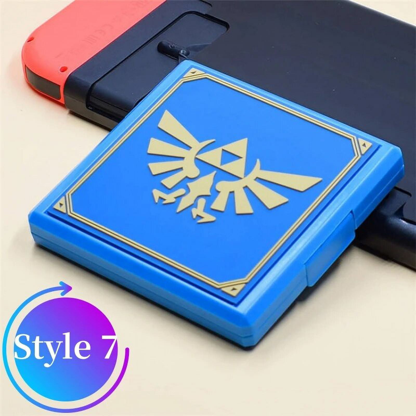 3D Pattern 12 in 1 Game Card Case for Switch OLED Storage Box Game ...