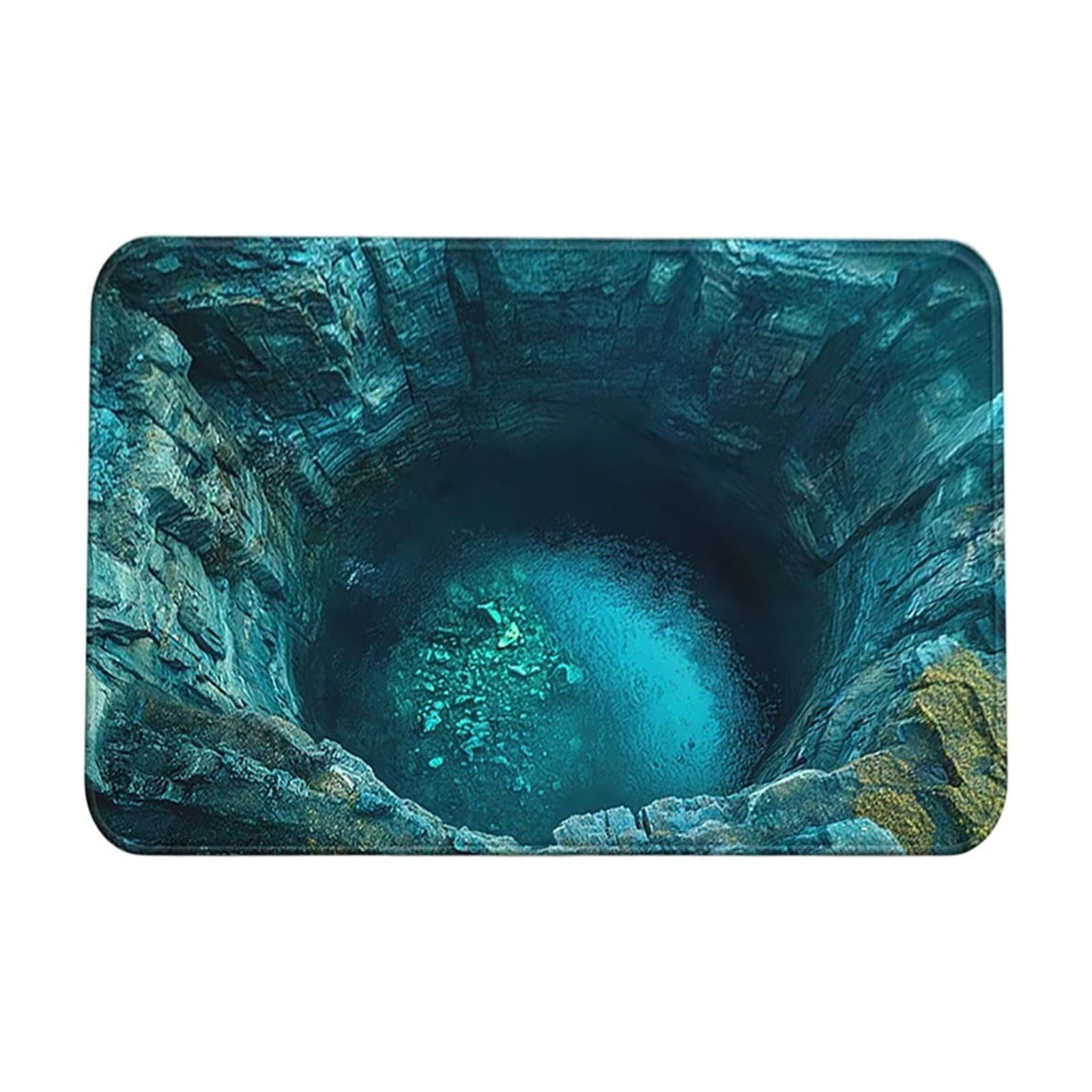 3D Pattern Door Mat Entrance Rug Absorbent Non Slip Floor Mat for Home ...