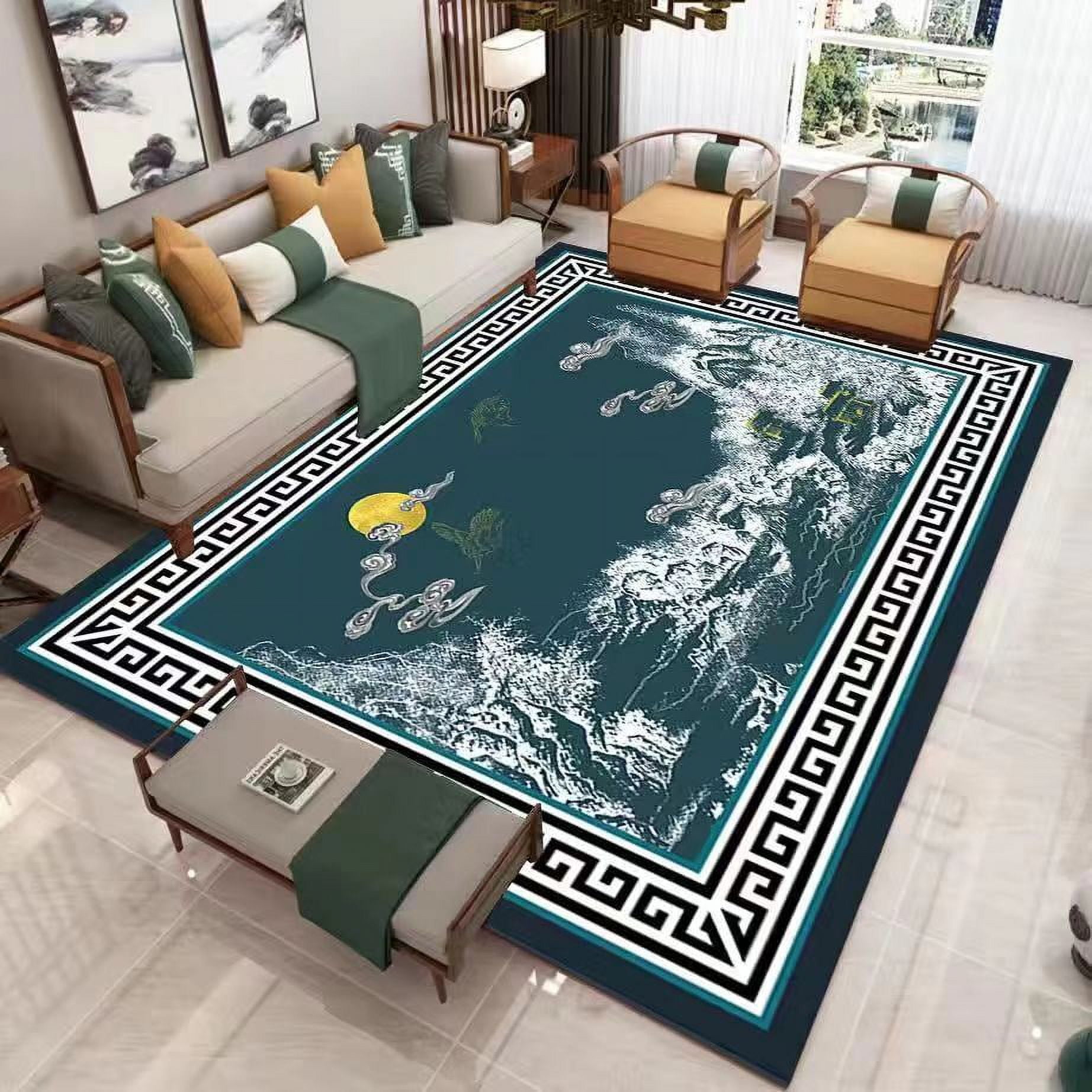 3D Pattern Living Room Carpets Children Game Area Rugs Kids Room Decor ...