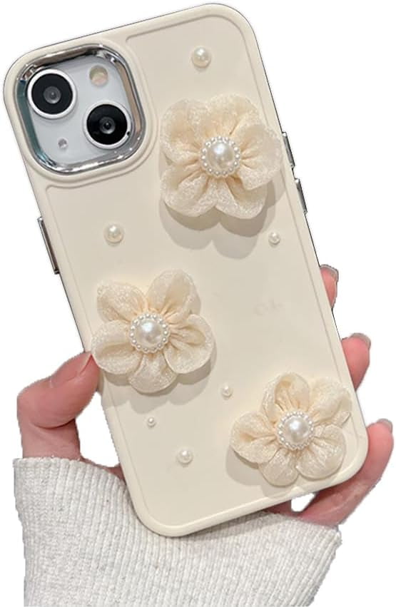 3D Pearl Flower Candy Color Plated Camera Lens Protector Soft for ...