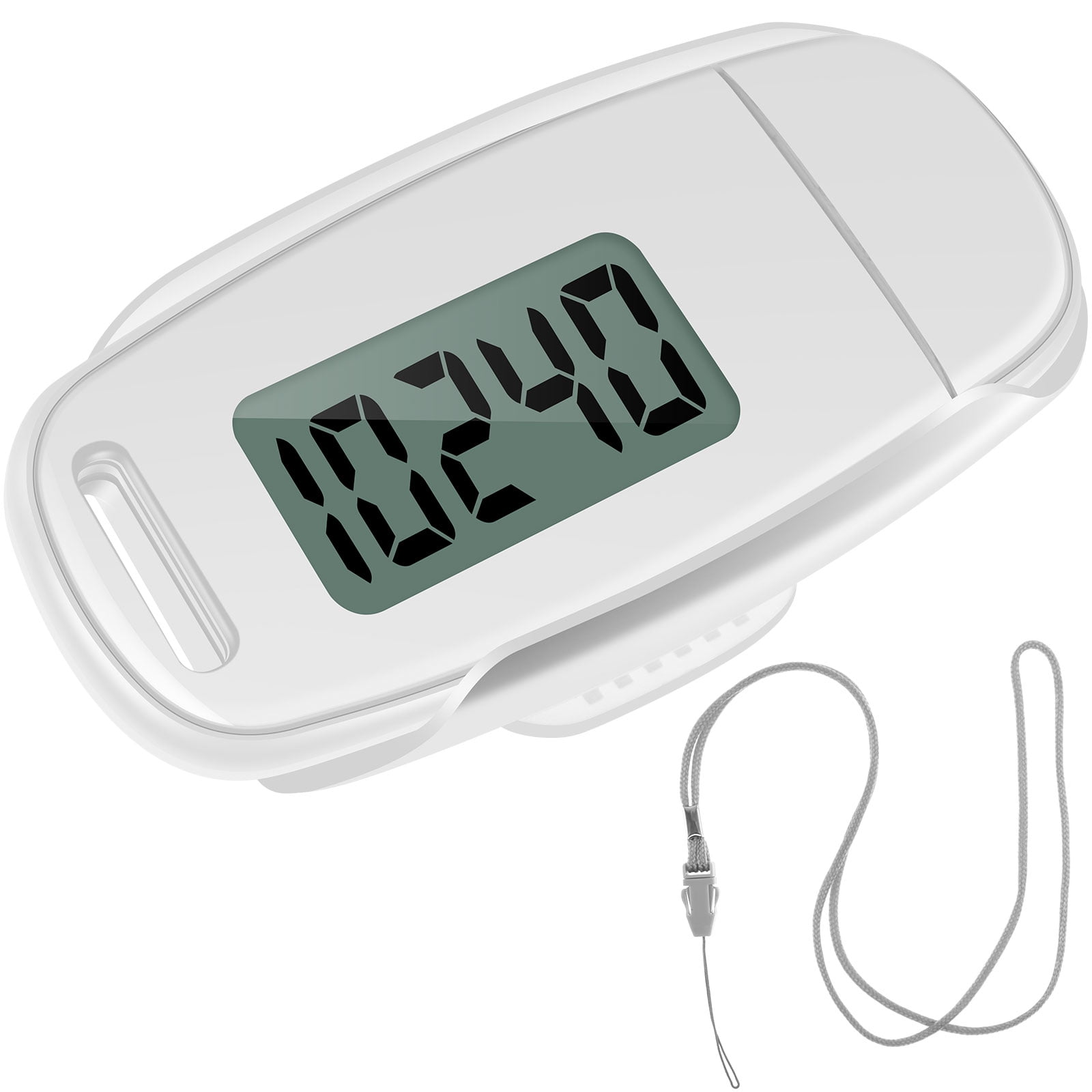 3D Pedometer Portable Step Counter with Backlight Function and Lanyard ...
