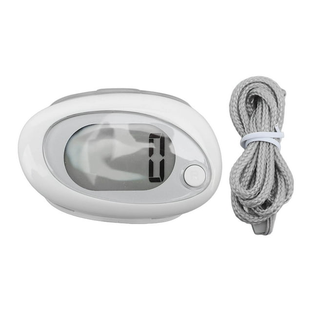 3d Pedometer Simple Step Counter With Clip Lanyard Accurate Quiet