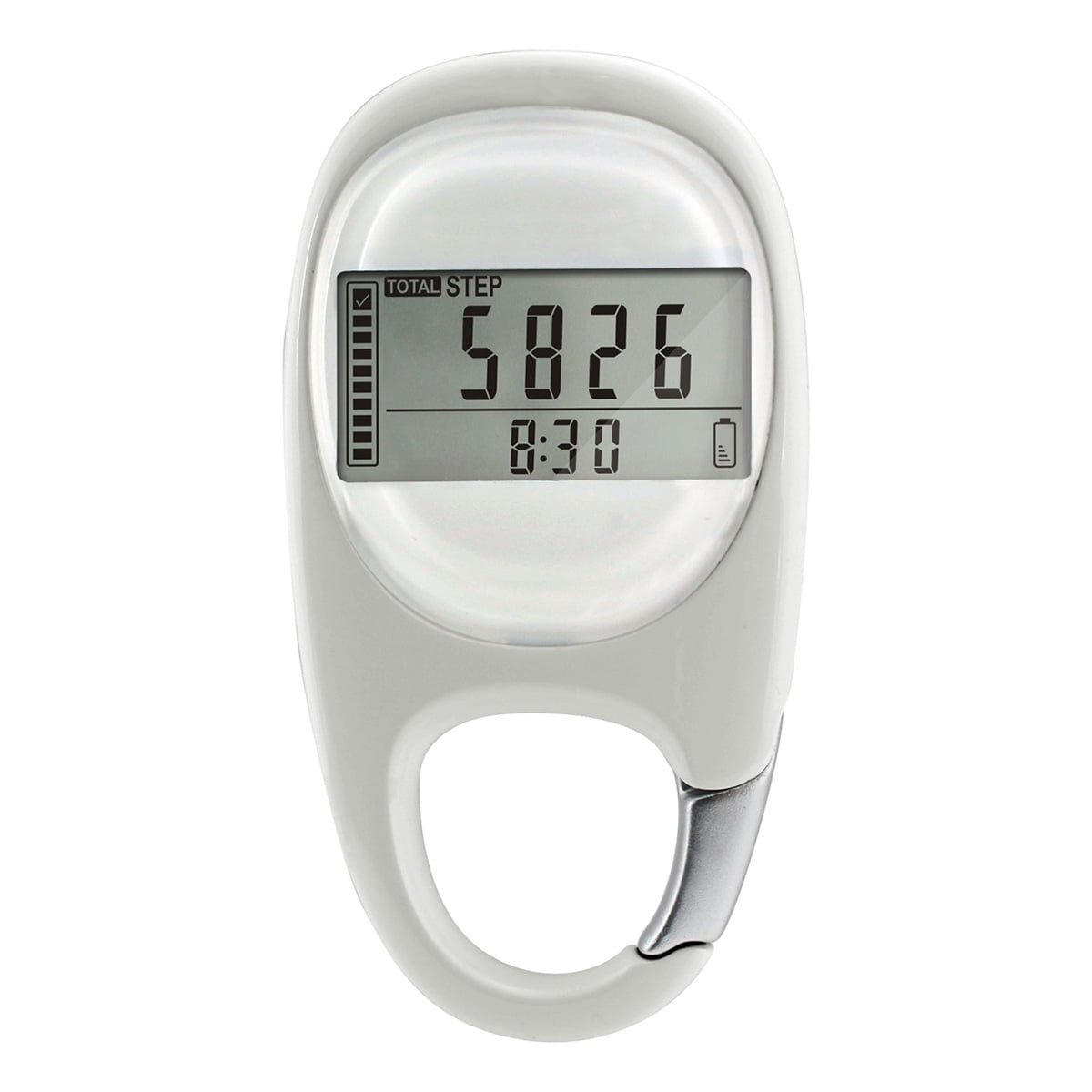 3D Pedometer With Portable Design For Active Lifestyle, Track Steps ...