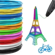 20 Colors 3D Pen PLA Filament Refills, 10 Feet Each Color, Total 200Ft ...