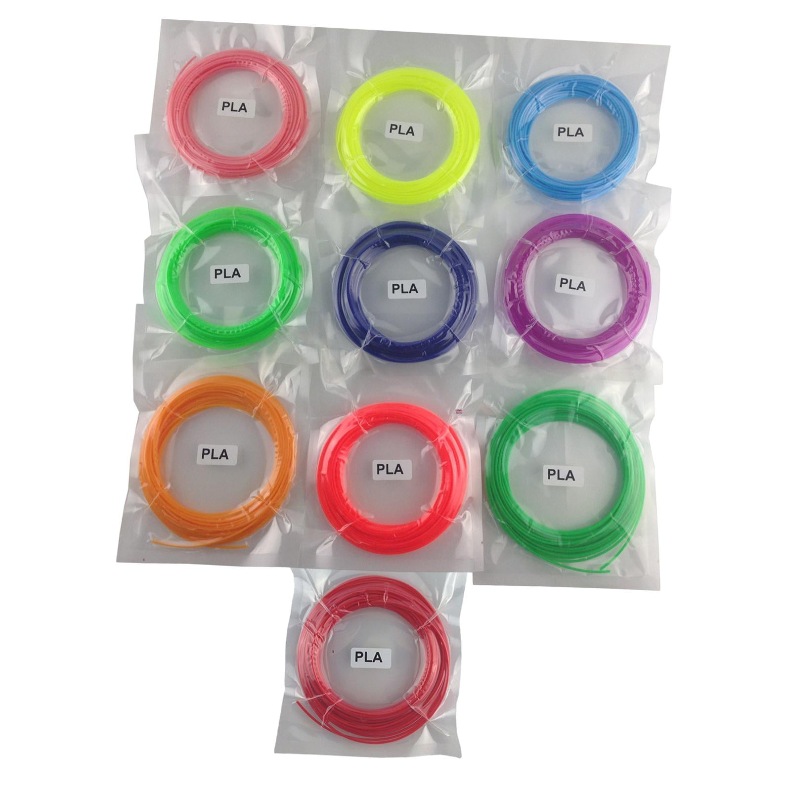 3D Pen Printer Filament Refills Pla Easy to Use for Most 3D Printer ...