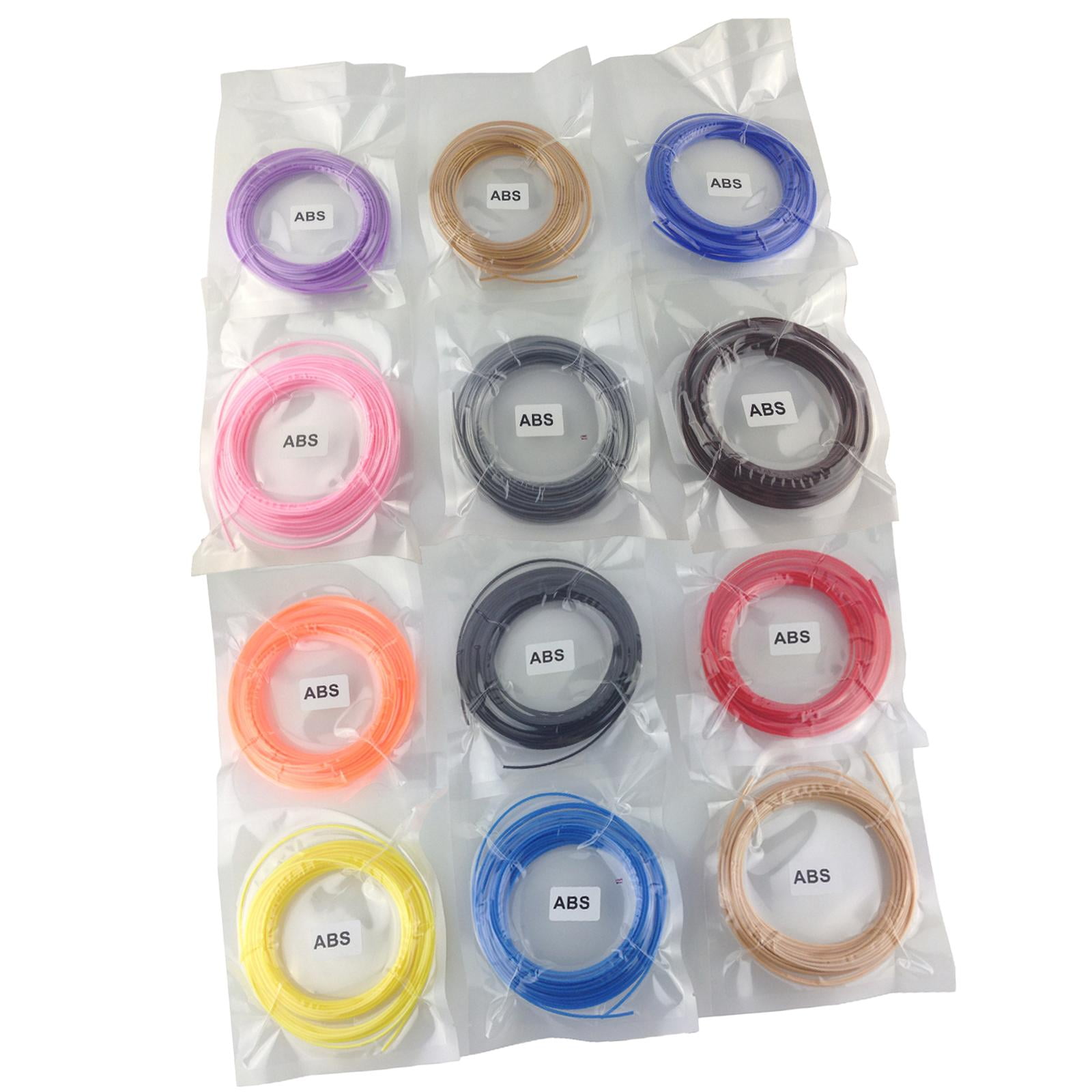 3D Pen Printer Filament Refills Pla Easy to Use for Most 3D Printer ...