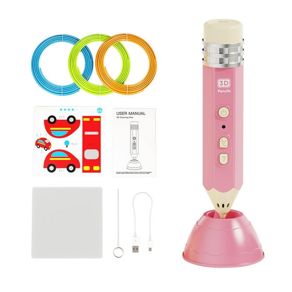 3D Pencil Children's Low - Temperature 3D Drawing Pen Tool, Charging ...
