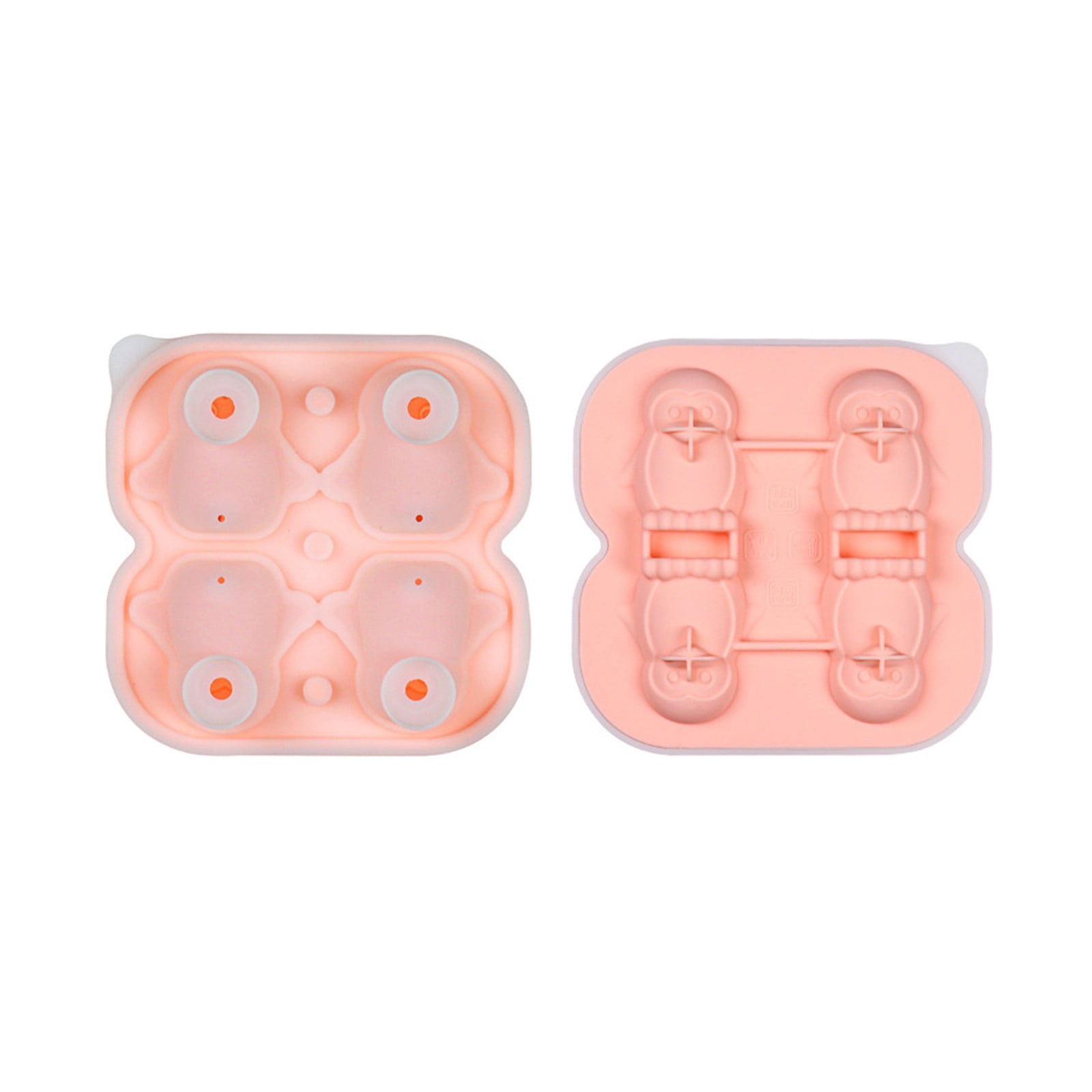 3D Penguins Ice Cube Tray Mold Fun Shapes, Odd Novelty Cute Penguin Ice ...