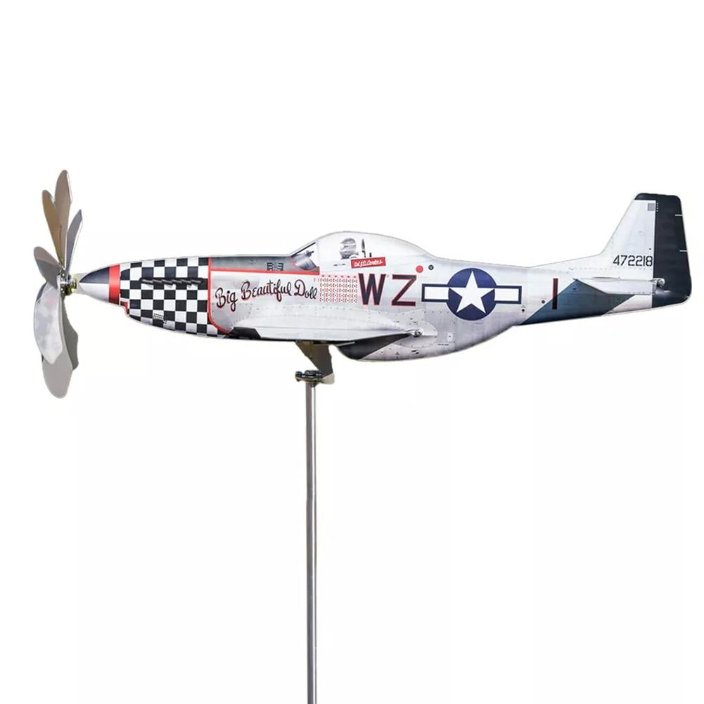 3D Piper J3 Cub Wind Spinner,Aircraft Yard Spinner, 3D Plane Garden ...