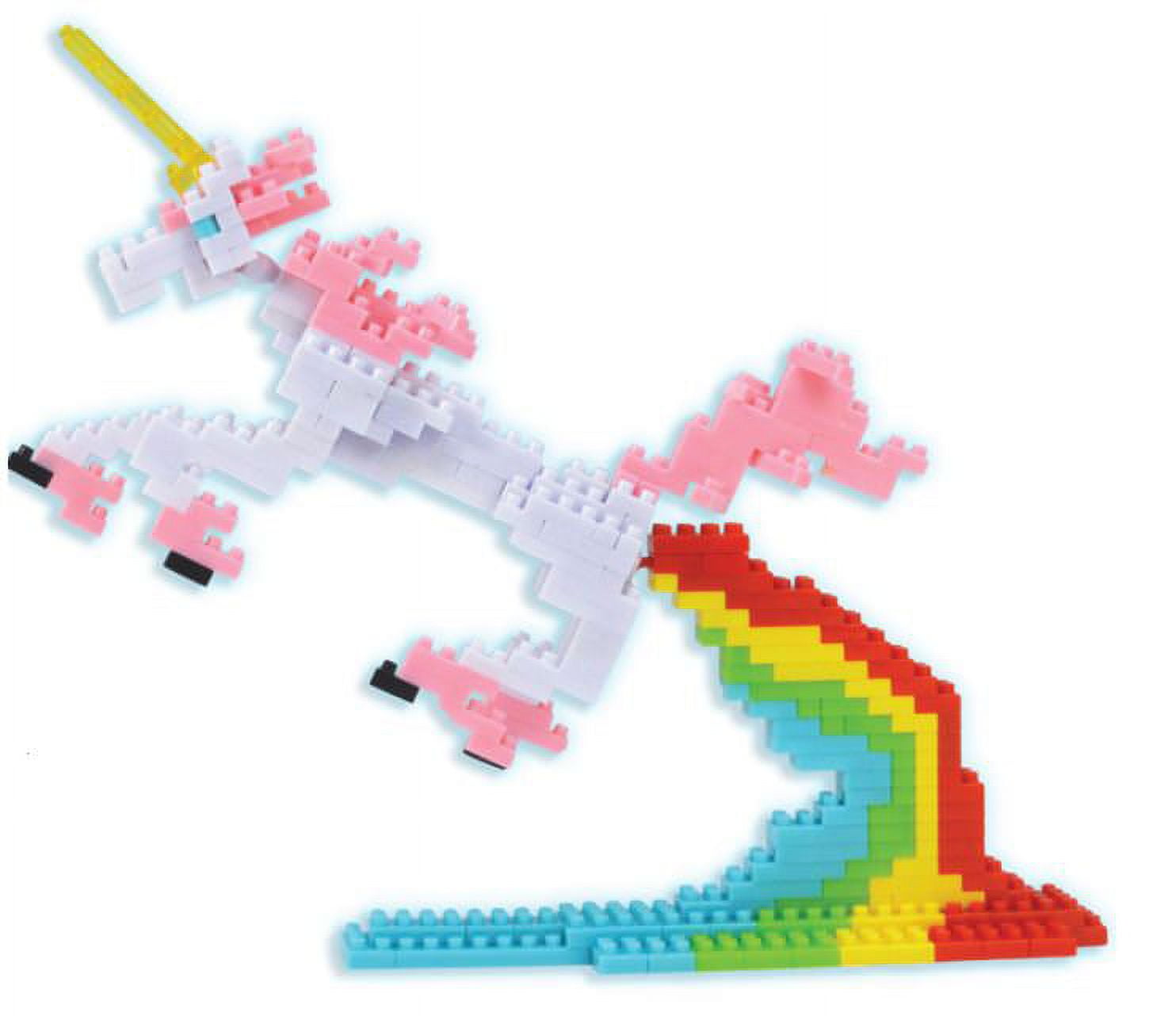 3D Pixel Puzzle - Unicorn (270+ pcs) - Walmart.com