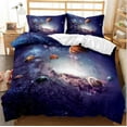 3D Planet Star Bedding Set Quilt Cover Duvet Cover Pillow Case ...