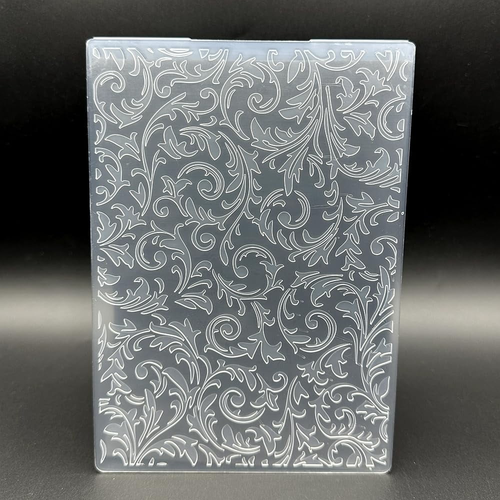 3D Plastic Embossing Folder Template Retro BSL1 Pattern Texture 5x7 ...