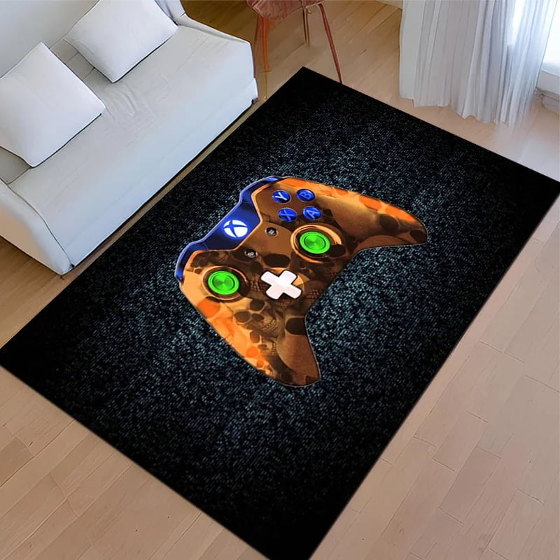 3D Player Anime Game Controller Handle Rug Children's Bedroom Study ...