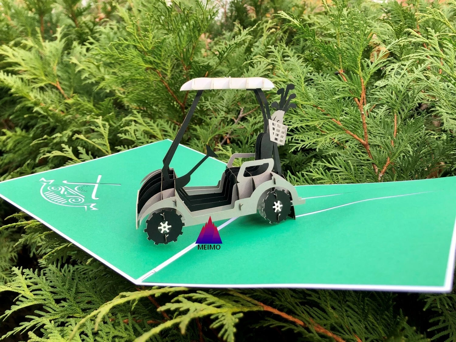 3D Pop Up Greeting Card Golf Birthday Dad Father’S Day Thank You Office ...