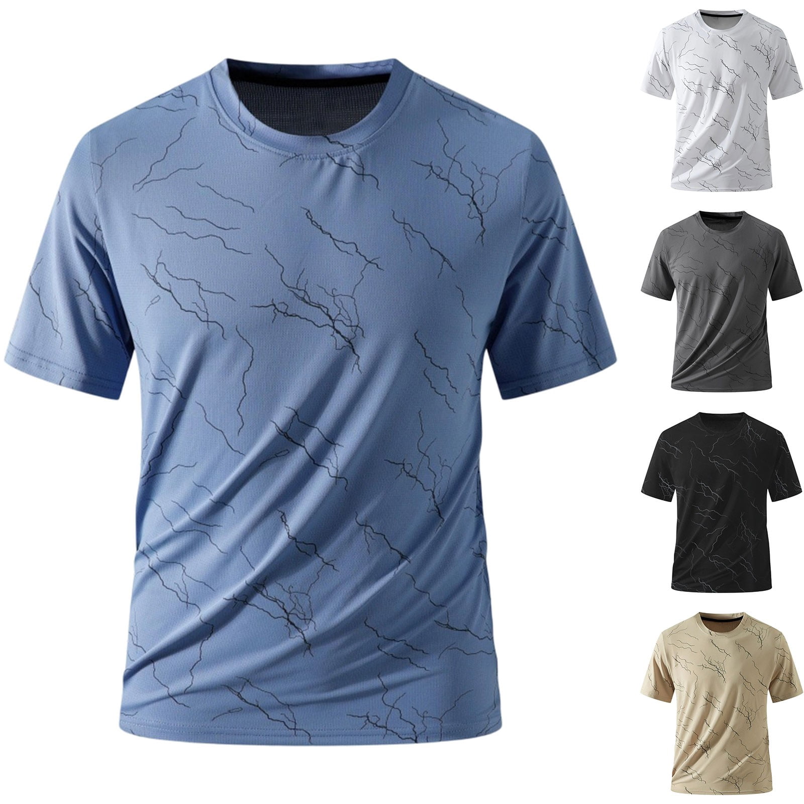 3D Print Cool T Shirts Graphic Design Casual Quick Dry Summer Short ...