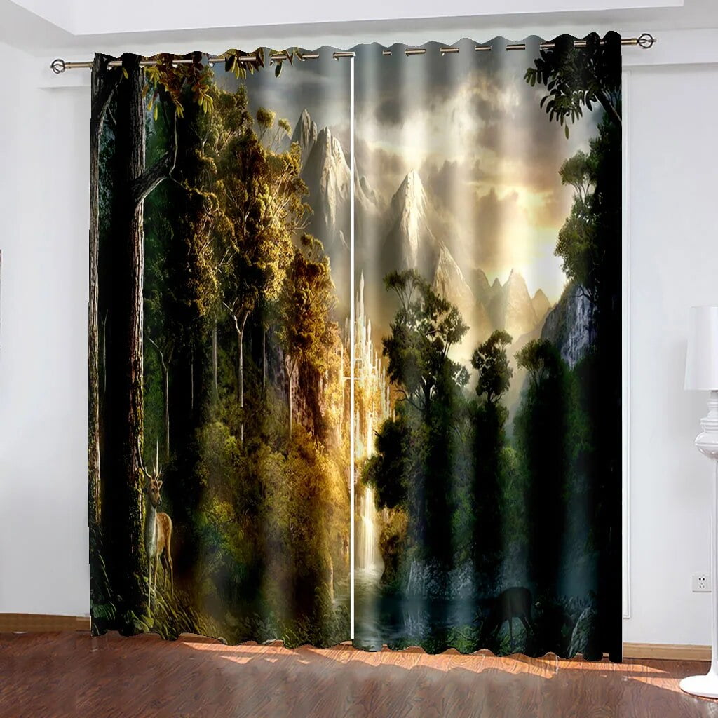 3D Print Customize Your Photo Pattern Scenic Tourism 2 Pieces Window ...