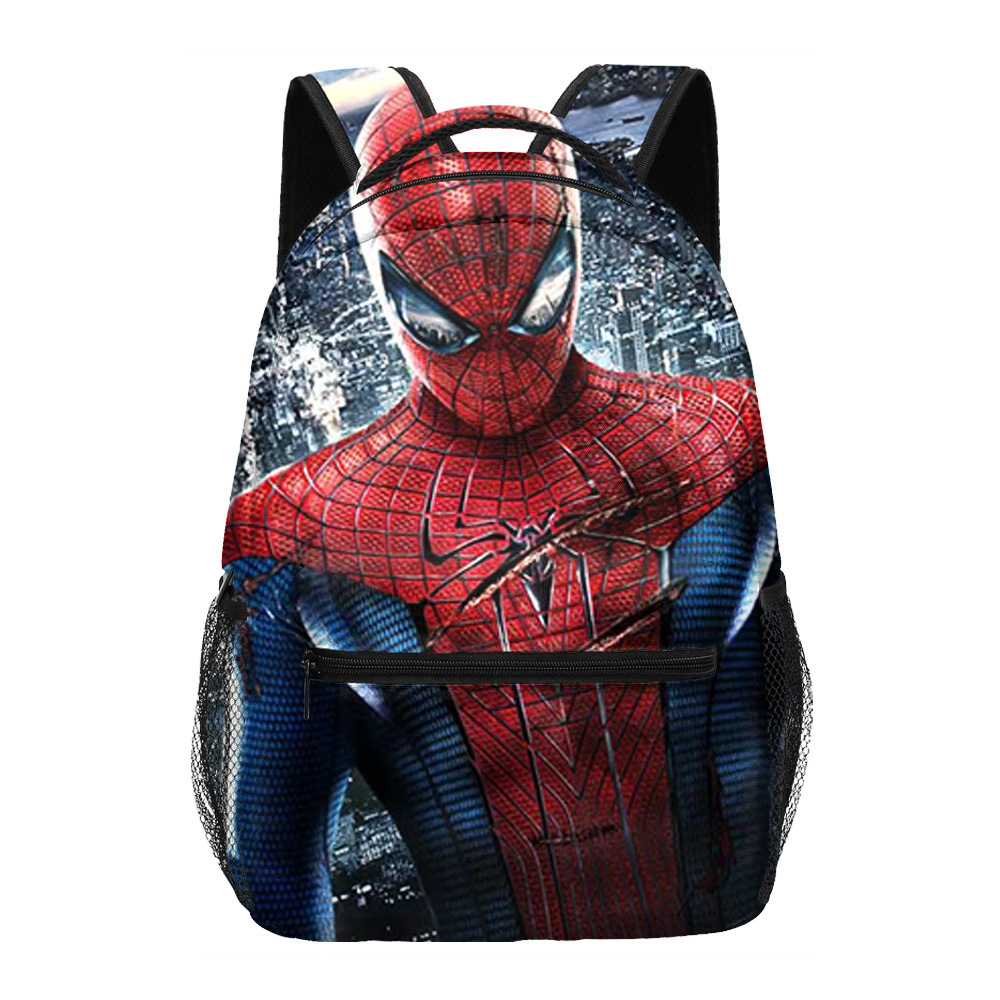 3D Print Cute Cartoon Spi_der_Man 3D Printed Backpack Travel Bag ...