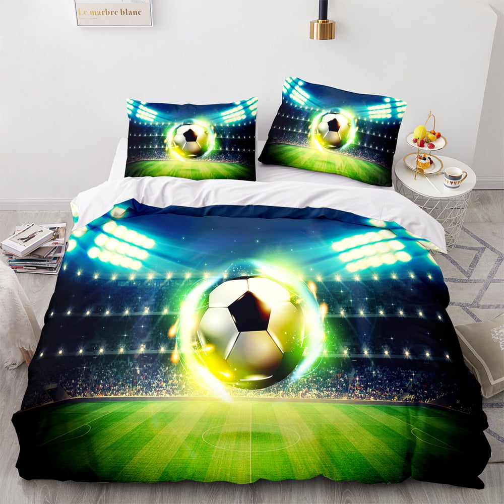 3D Print Football Comforter Set for Boys, Twin Full Queen King Size ...