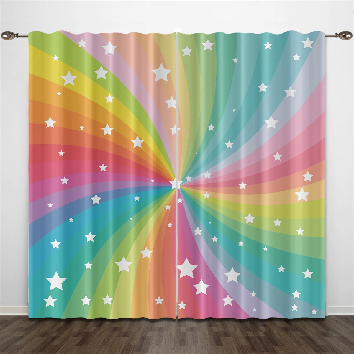 3D Print Moden Pencil Kids Child Light Filtering Drapes Theme ...