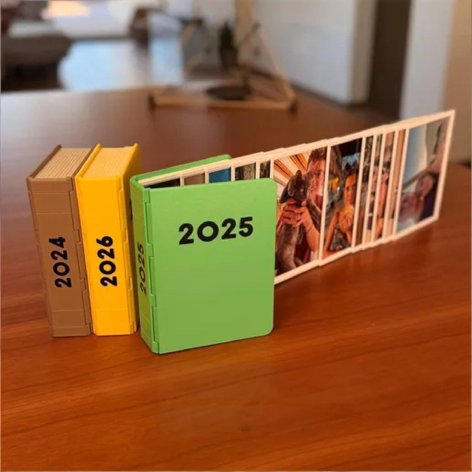 3D-Printable Photo Album and Memory Book, Hold 12 Standard 15x12cm ...