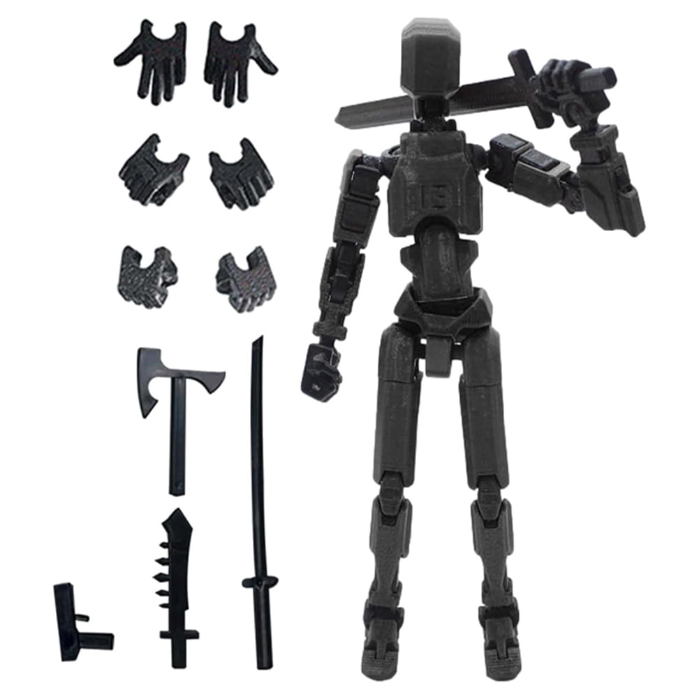 3D Printed Action Figure Dummy 13 Action Figure Parent-Children Game 3D ...