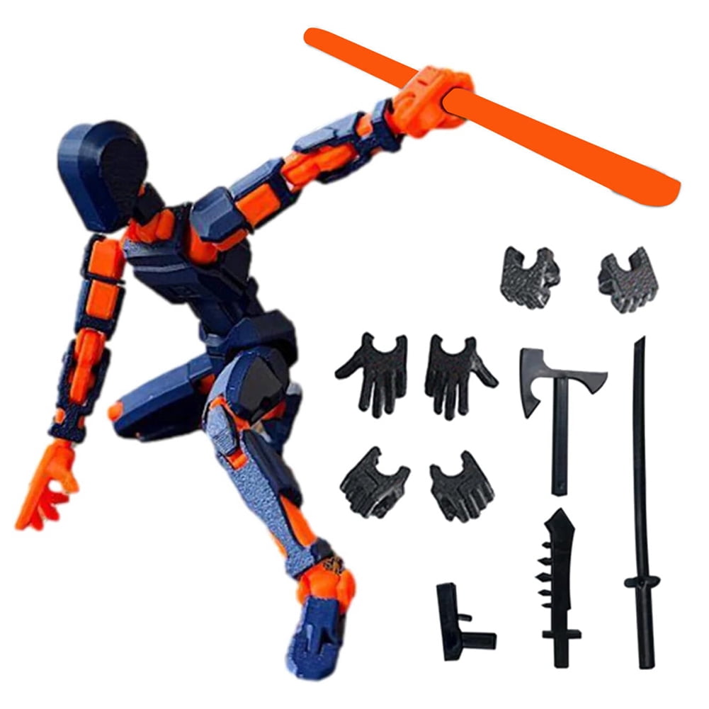 3D Printed Action Figure Dummy 13 Action Figure Parent-Children Game 3D ...