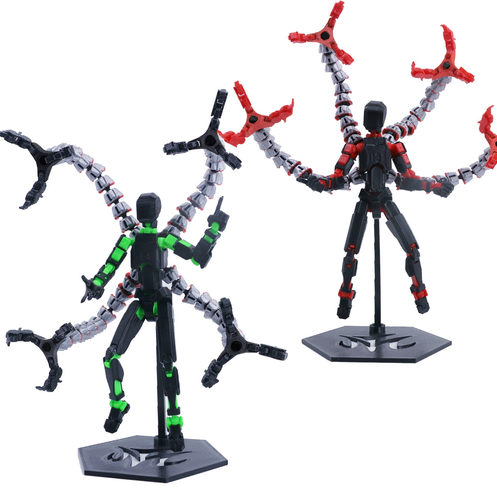 3d Printed Action Figure Magnetic Action Figure Set Multi Jointed Action Figures Action Figure