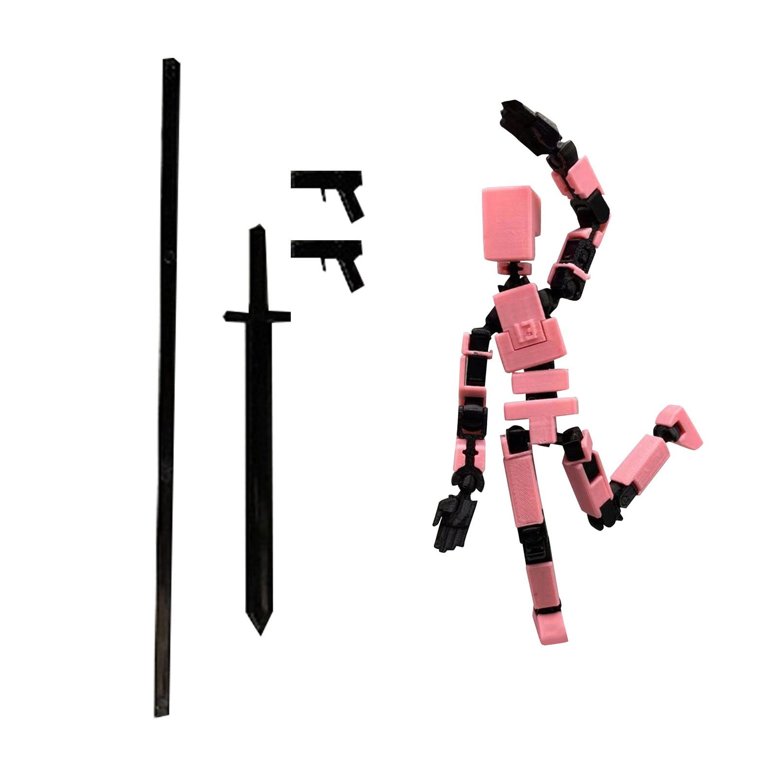 3d Printed Action Figure Robot Action Figure 3d Action Figures Robot Action Figures Multi Joint