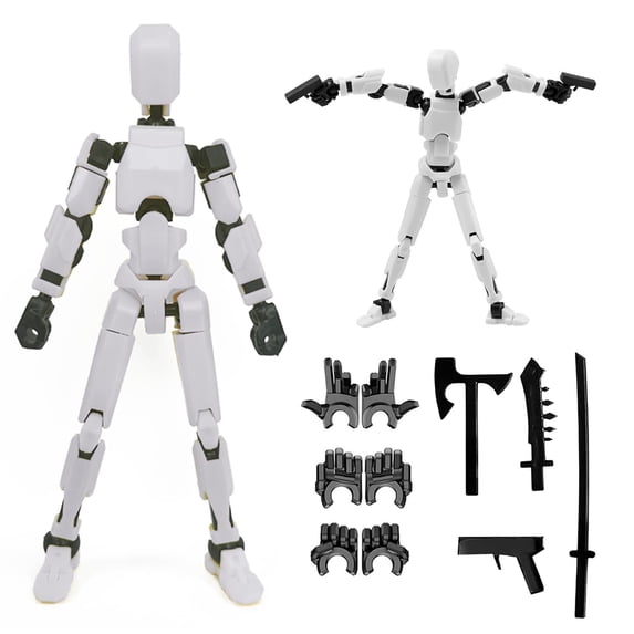3D Printed Action Figures,Movable Joints Action Figure - Walmart.com