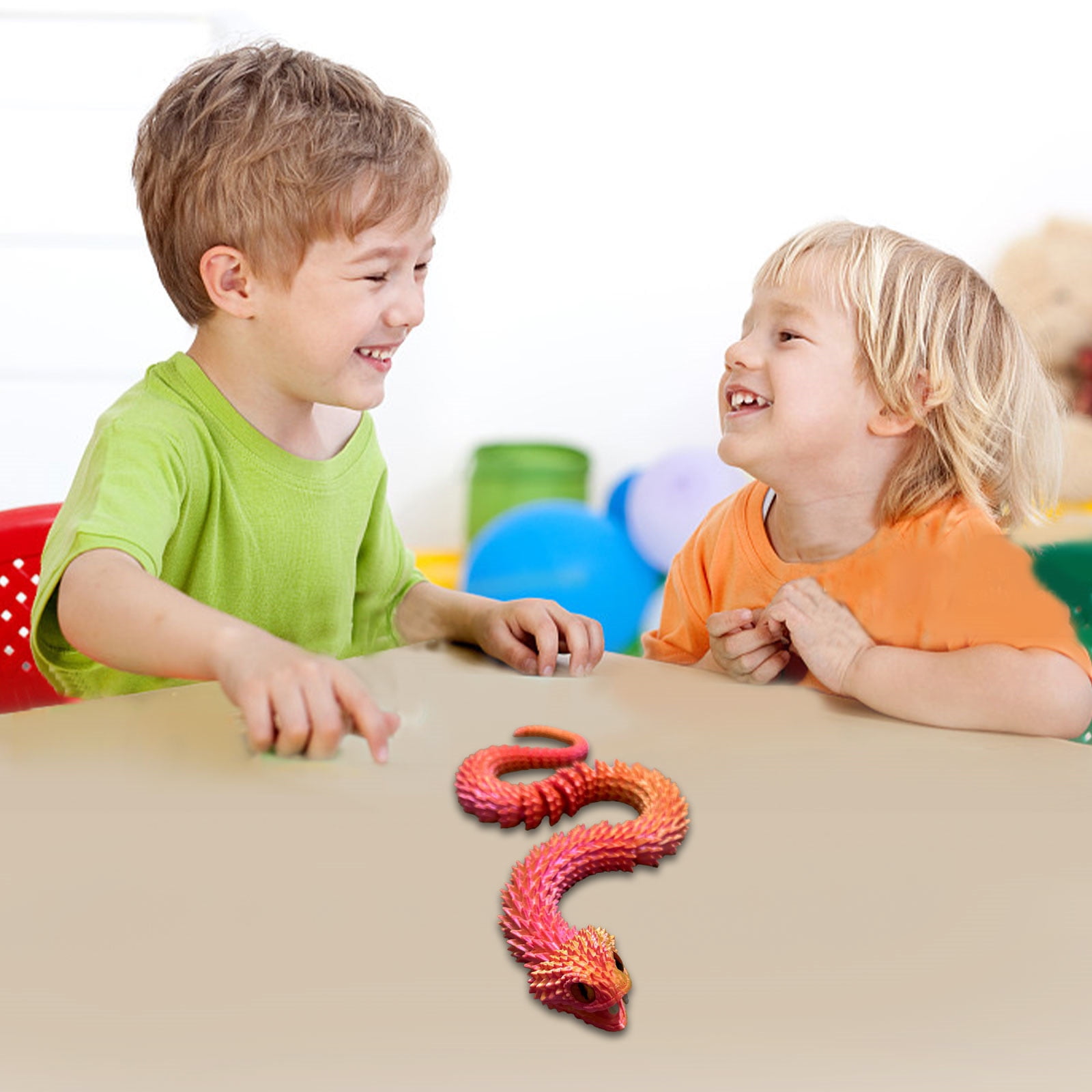3D Printed Animal Toys – Articulated, Retractable Teeth for Play & STEM ...