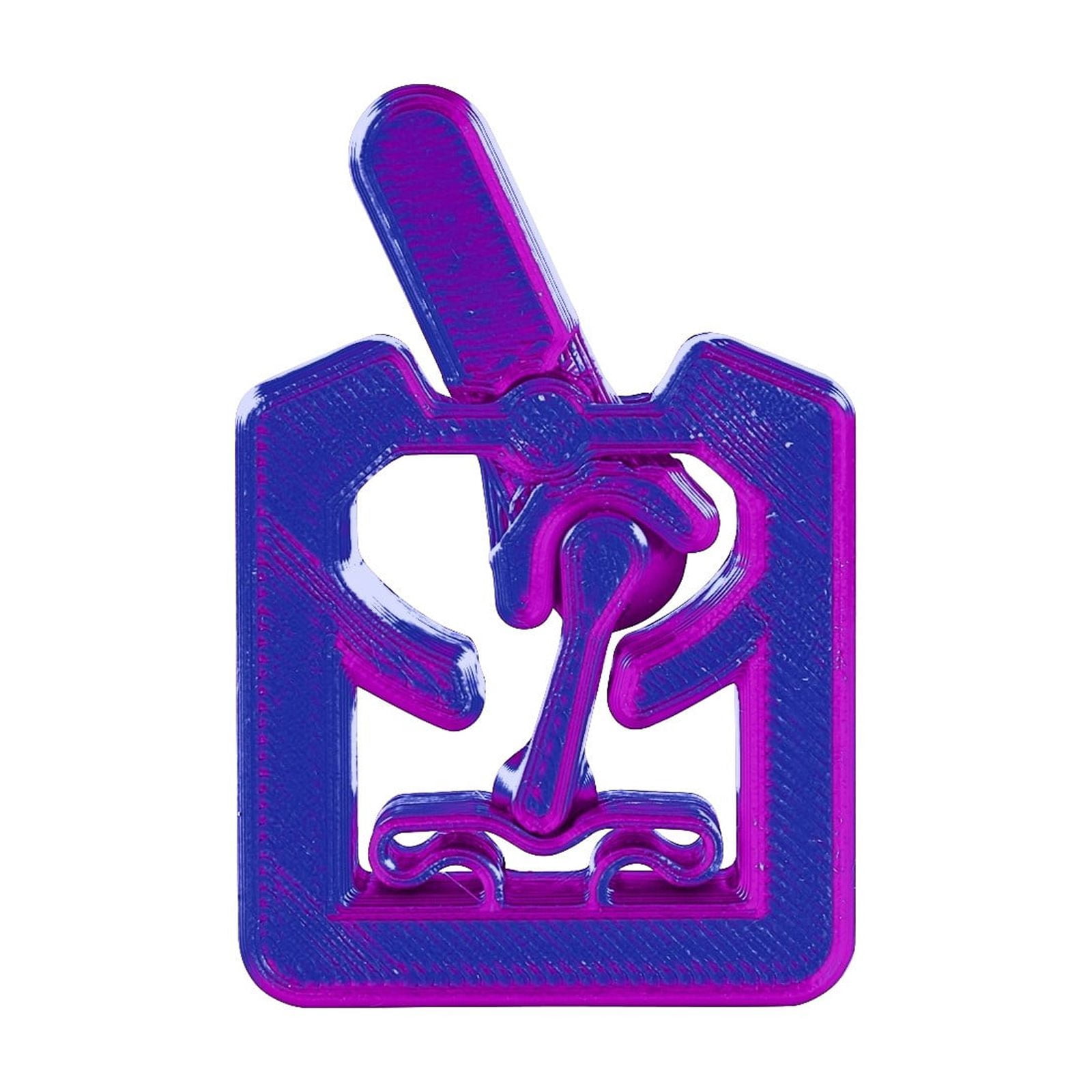 3D Printed Animals,3D Printed,3D Printed Rainbow Wobble Toggle ...