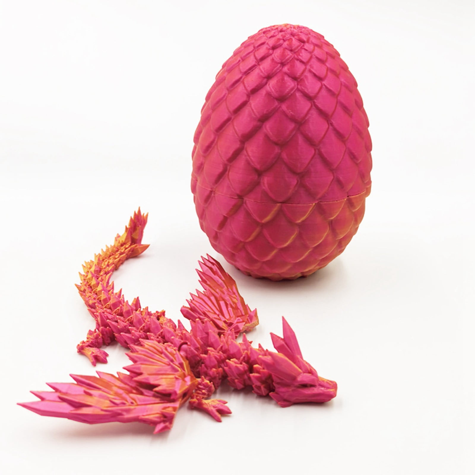 3D Printed Animals,3D Printed,Mystery Dragon With Egg, 3D Printed ...