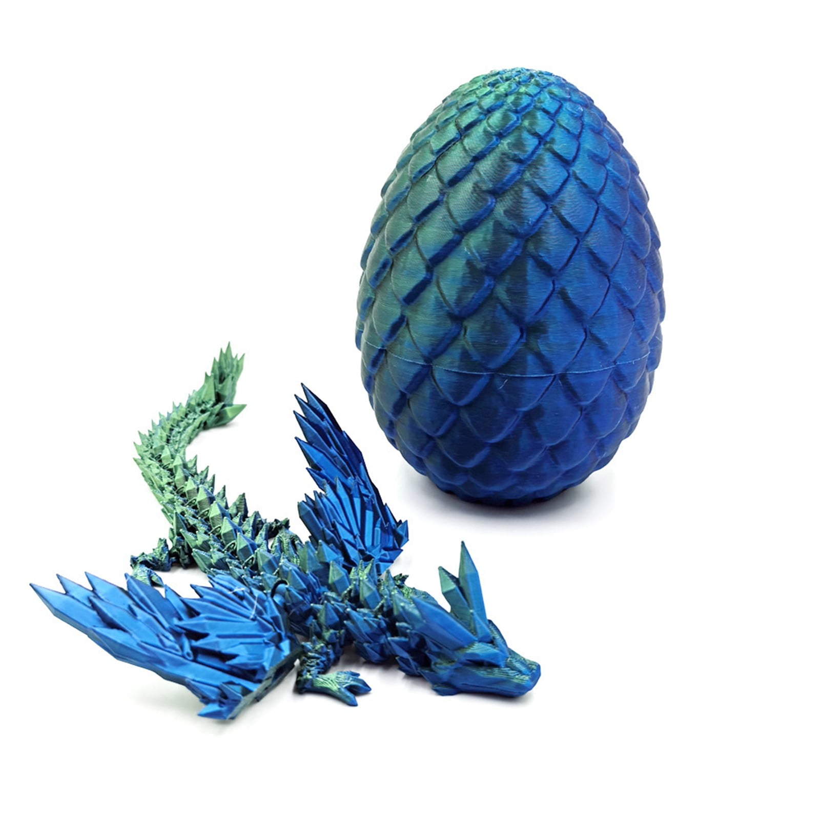 3D Printed Animals,3D Printed,Mystery Dragon With Egg, 3D Printed ...