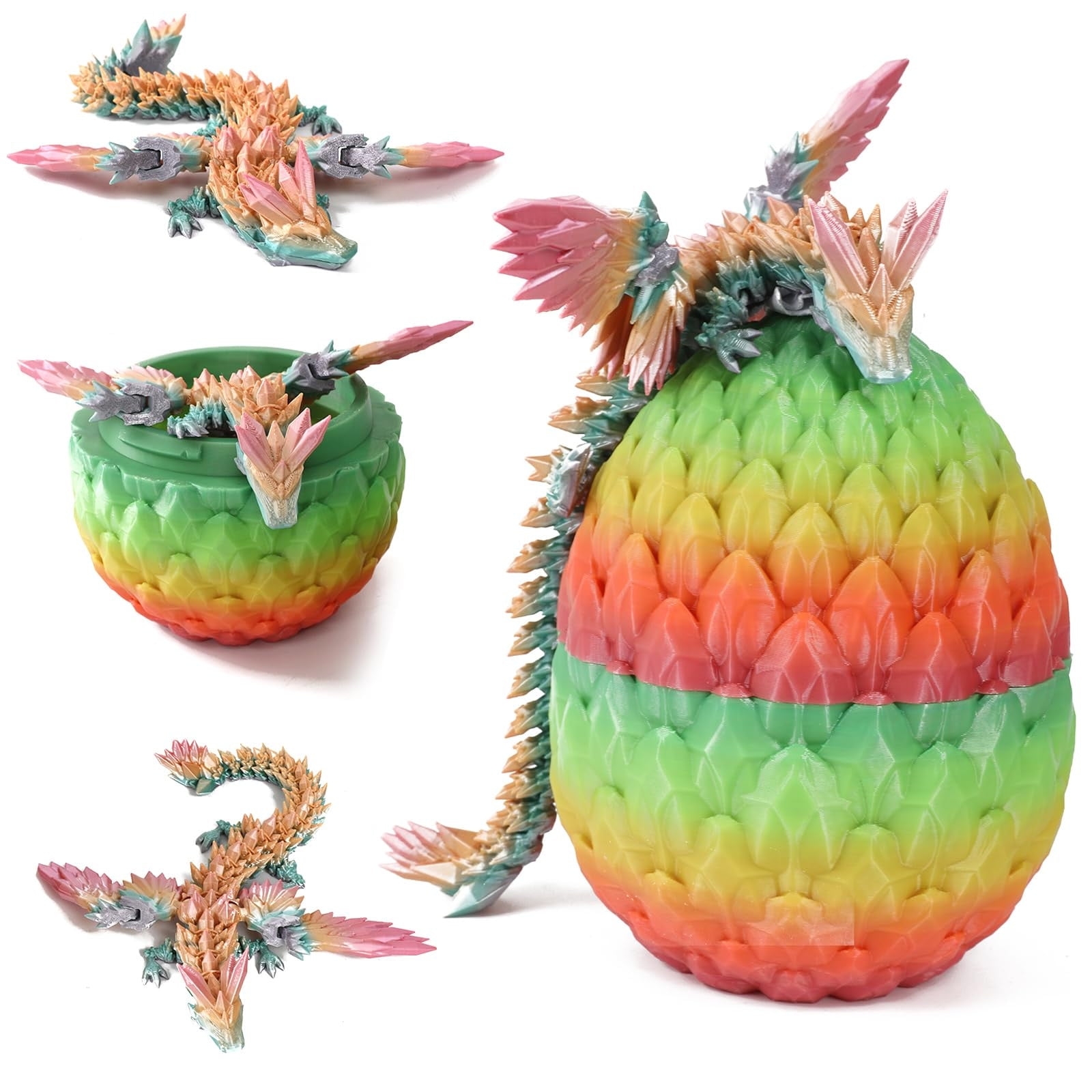 3D Printed Animals,3D Printed,Mystery Dragon With Egg Suit , 3D Printed ...