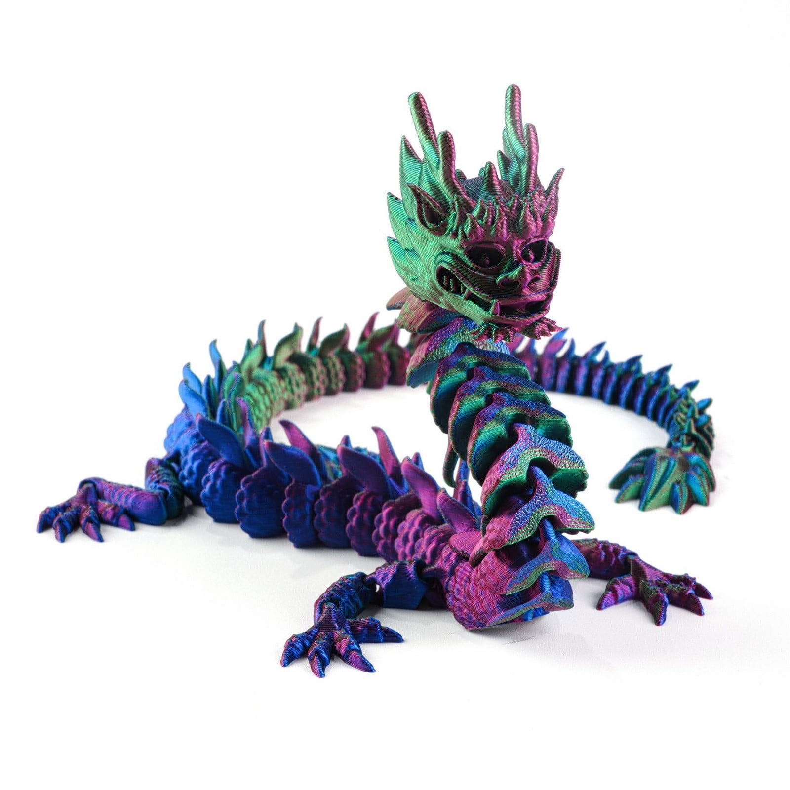 3D Printed Animals,3D Printed,Surprise Dragon Articulating Gemstone ...