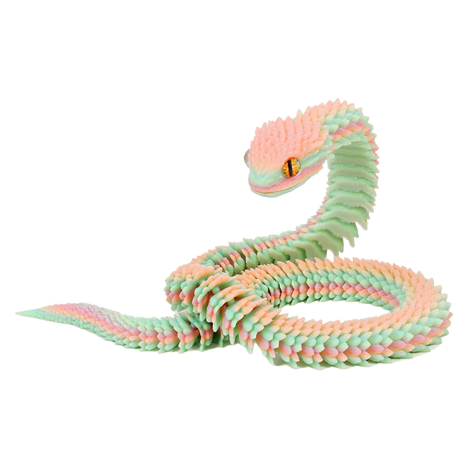 3D Printed Animals-Snake Viper, 15.75 in Surprise Mystery Snake Fidget ...
