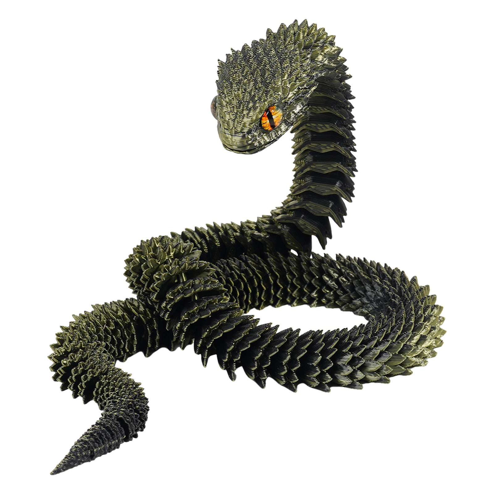 3D Printed Animals-Snake Viper, 15.75 in Surprise Mystery Snake Fidget ...